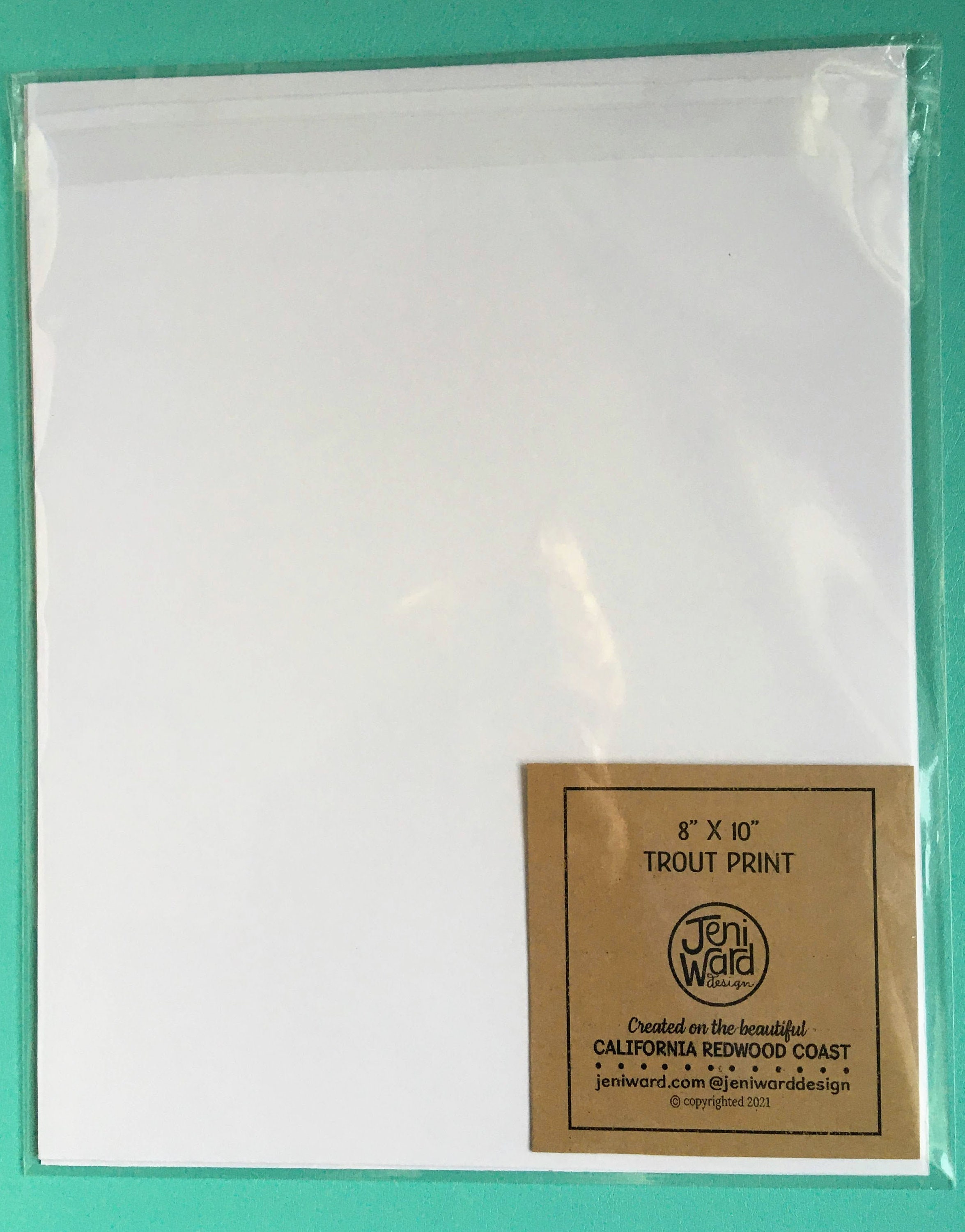 Trout - Pun - Quote - Illustrated - Digital Art Print- Rainbow Trout ...