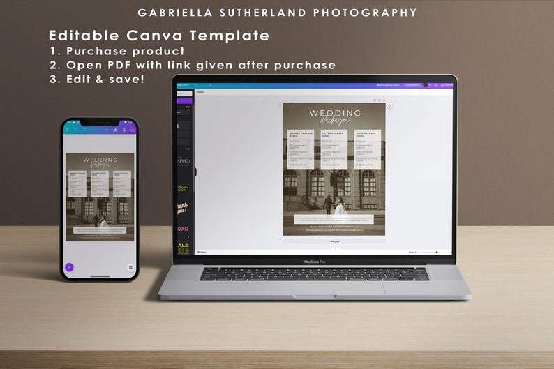 Photography Session Discount Code CANVA Template - Session Discount ...