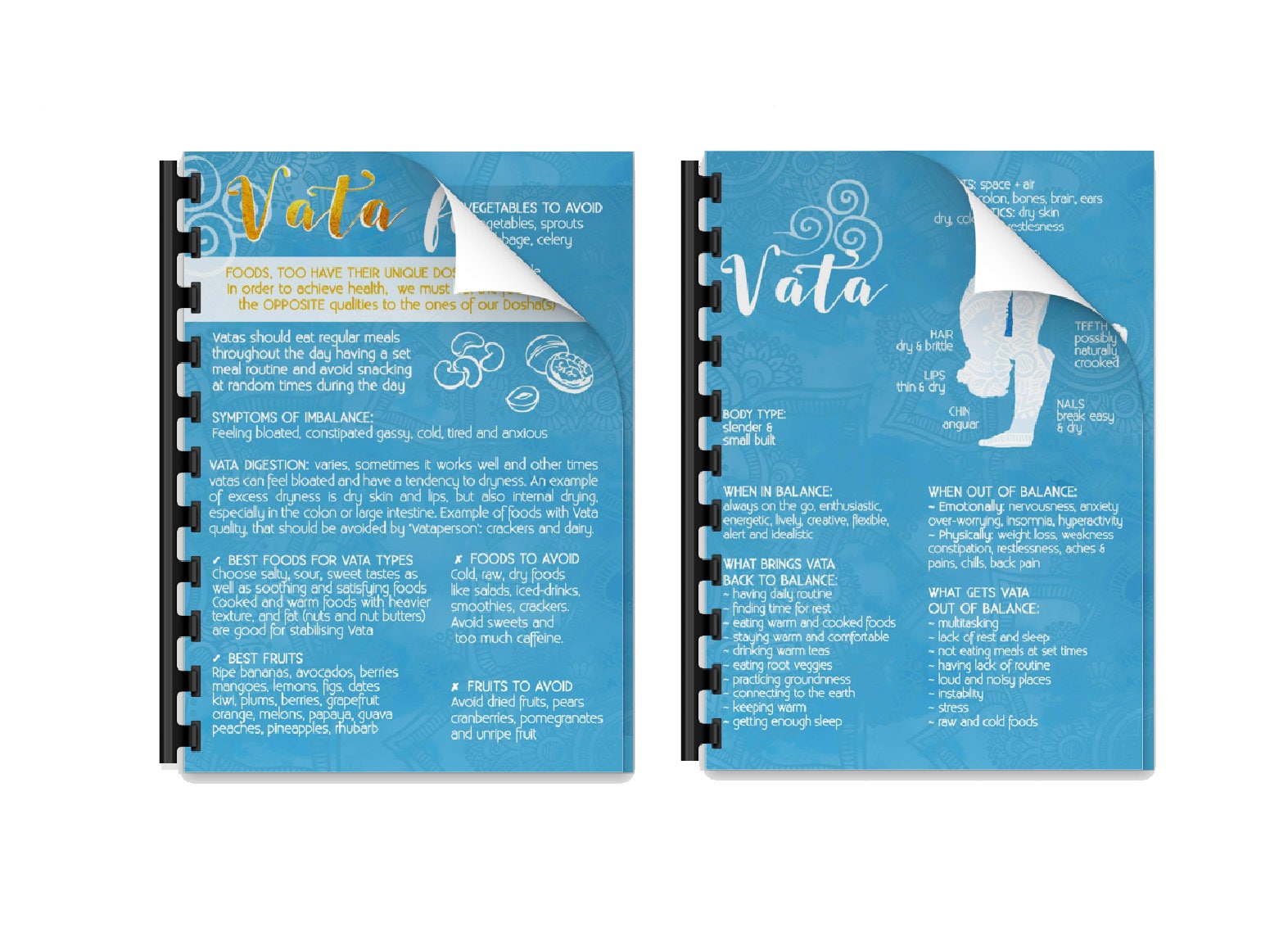 VATA COMPLETE Guide - My Vata Dosha + Feeding Vata Dosha - AYURVEDA ...