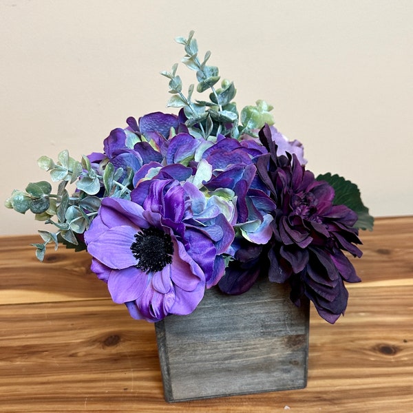 Purple Centerpieces - Etsy