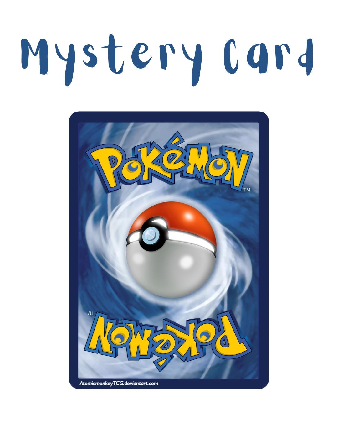 Custom Painted Pokémon Cards - Mystery Card, Surprise Painting, Pokemon ...