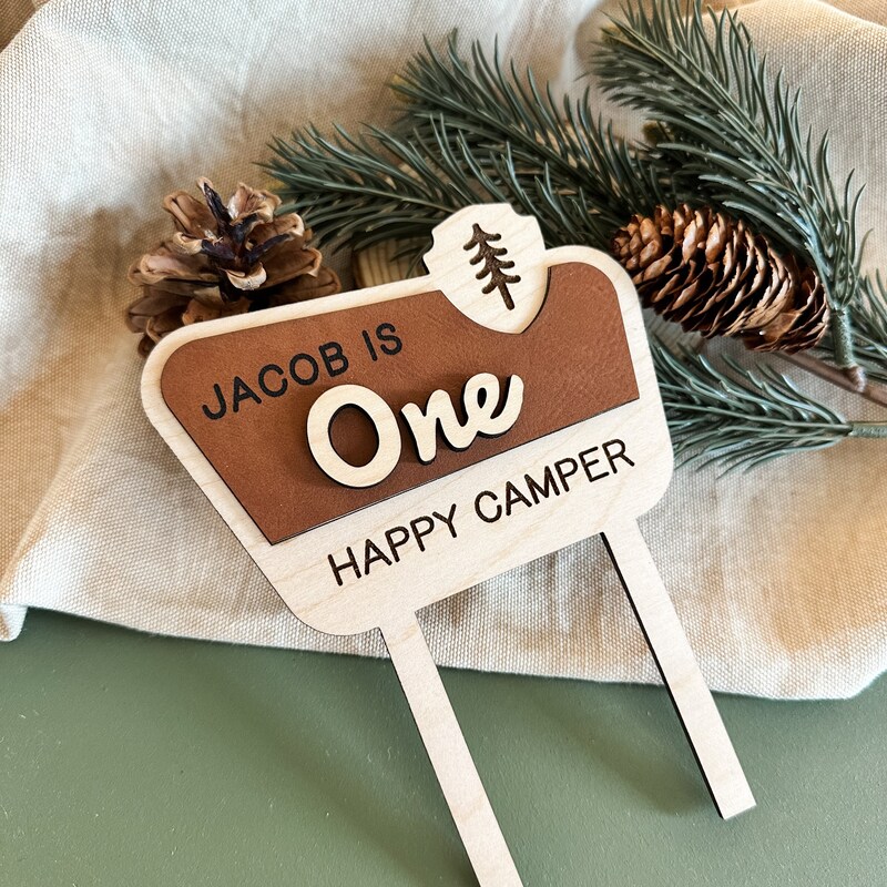 National Park Cake Topper - Etsy