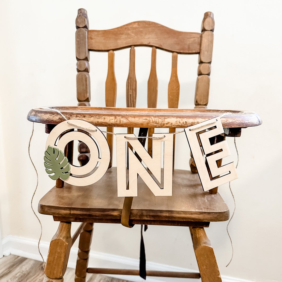 Wild One Birthday High Chair Bannerone Highchair Bannerwild One ...