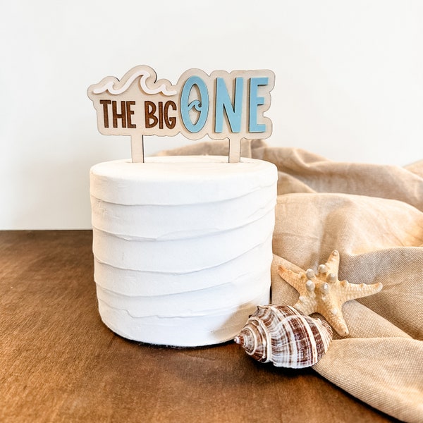 The Big One Cake Topper - Etsy