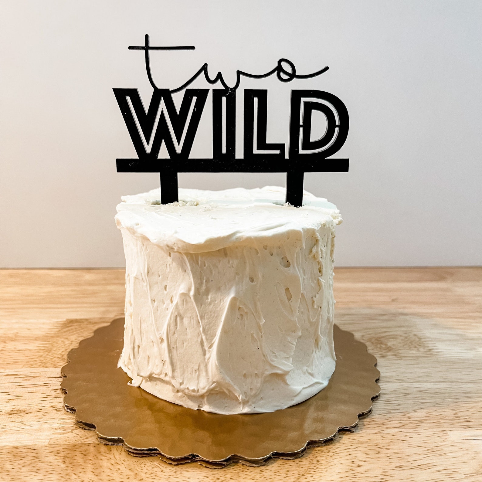 Two Wild Cake Topperwild One Birthdaytropical Birthday - Etsy