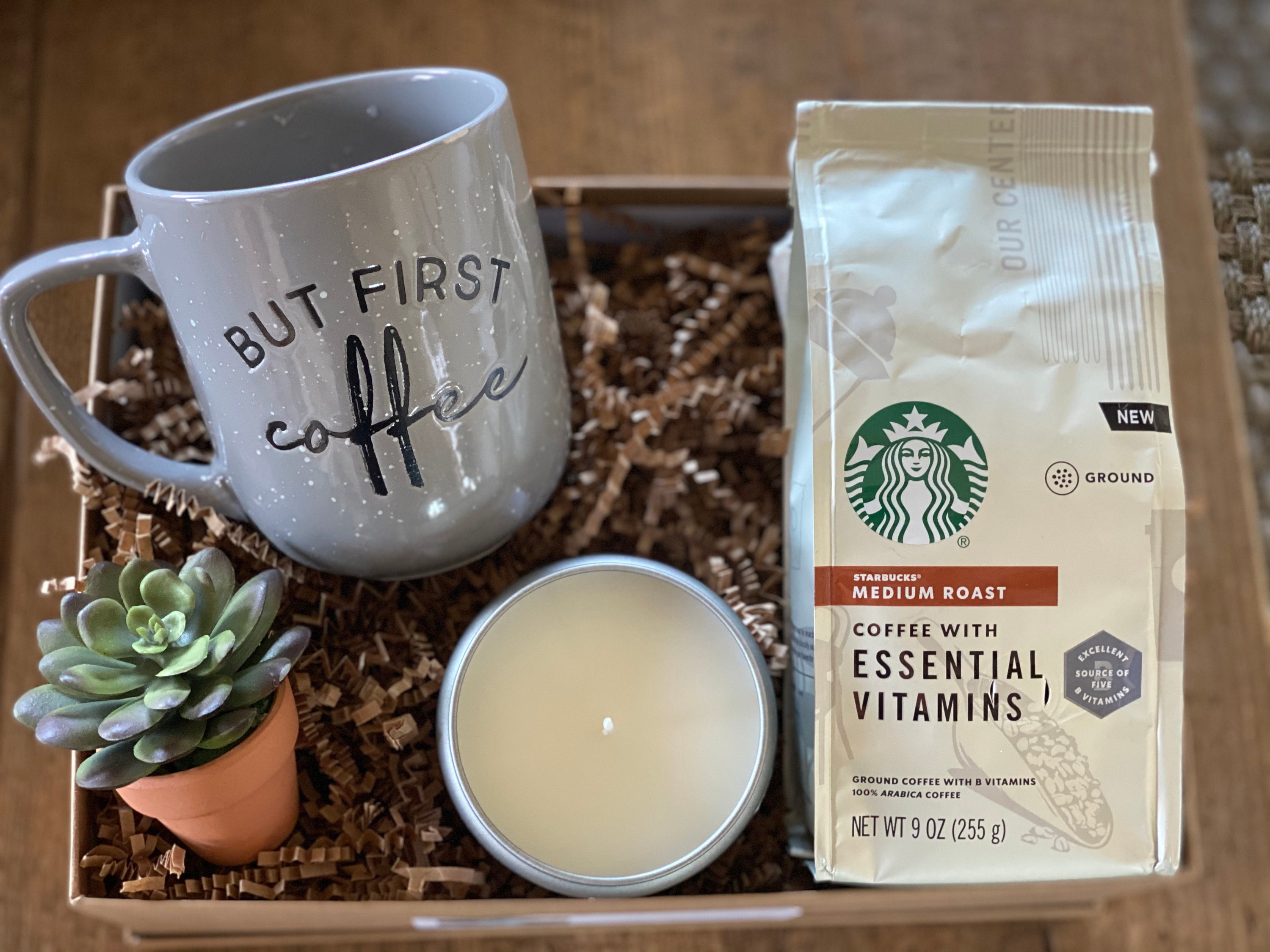 Coffee gift basket/Coffee lover gift box/Coffee gift | Etsy