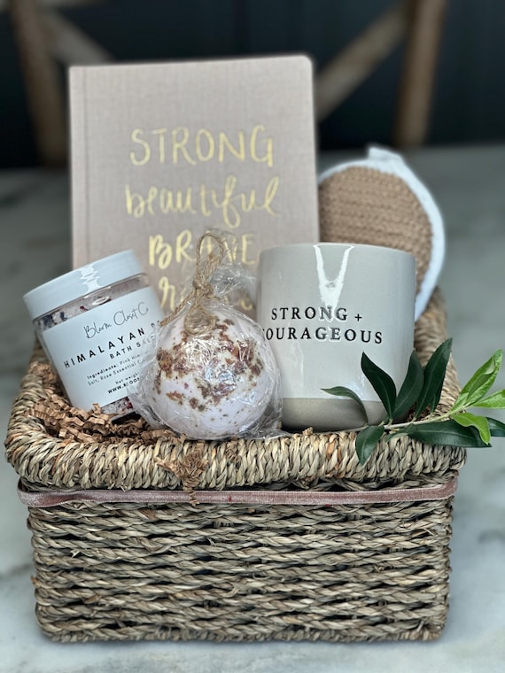 Calm send A Hug thinking of You care Package spa Gift inspirational Girl courage get Well retirement getwell gift Basket custom Gift Basket Etsy UK