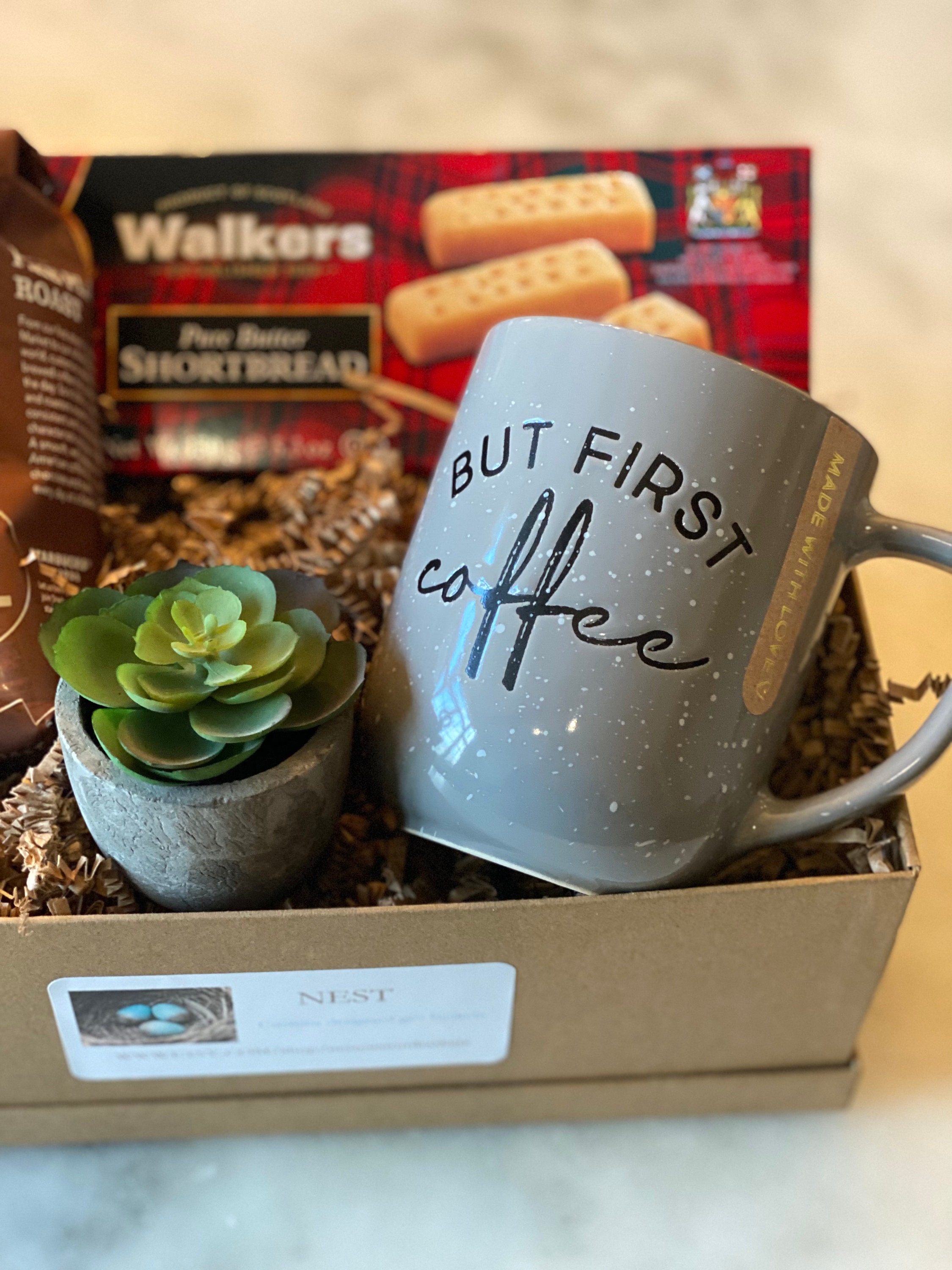 Coffee Gift Basket/coffee Lover Gift Box/coffee Gift | Etsy