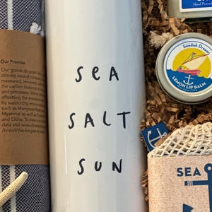 Seaside Serenity Gift Box, Beach Themed Gift Box, Coastal, Gift Basket ...