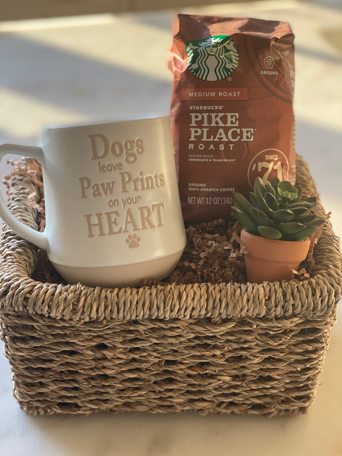 Dog lover gift/Dog themed gifts/Dog mom/Gift basket/Themed | Etsy