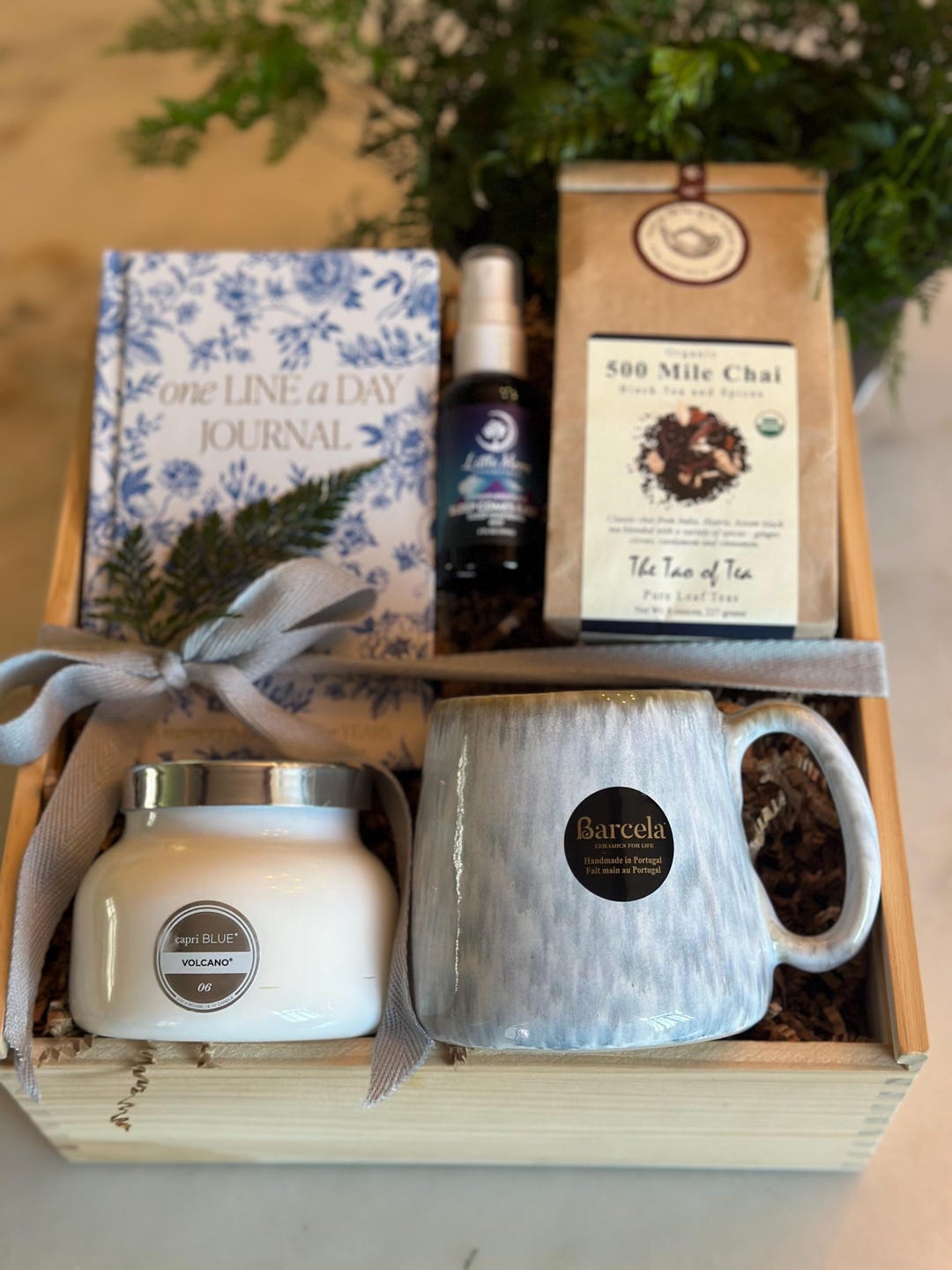 Serenity Gift Box, Get Well Soon, Tea Lover Gift, Gift for Mom, Custom ...