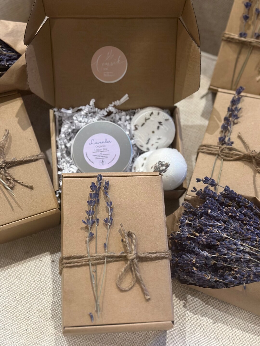 Lavender/lavender Spa Set/spa/aromatherapy/lavender Bath Bomb/lavender ...