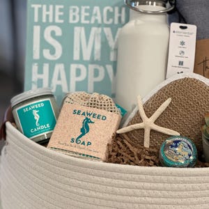 Deluxe Beach Bundle/beach Themed Gift Basket/beach Lover Gift/gift ...