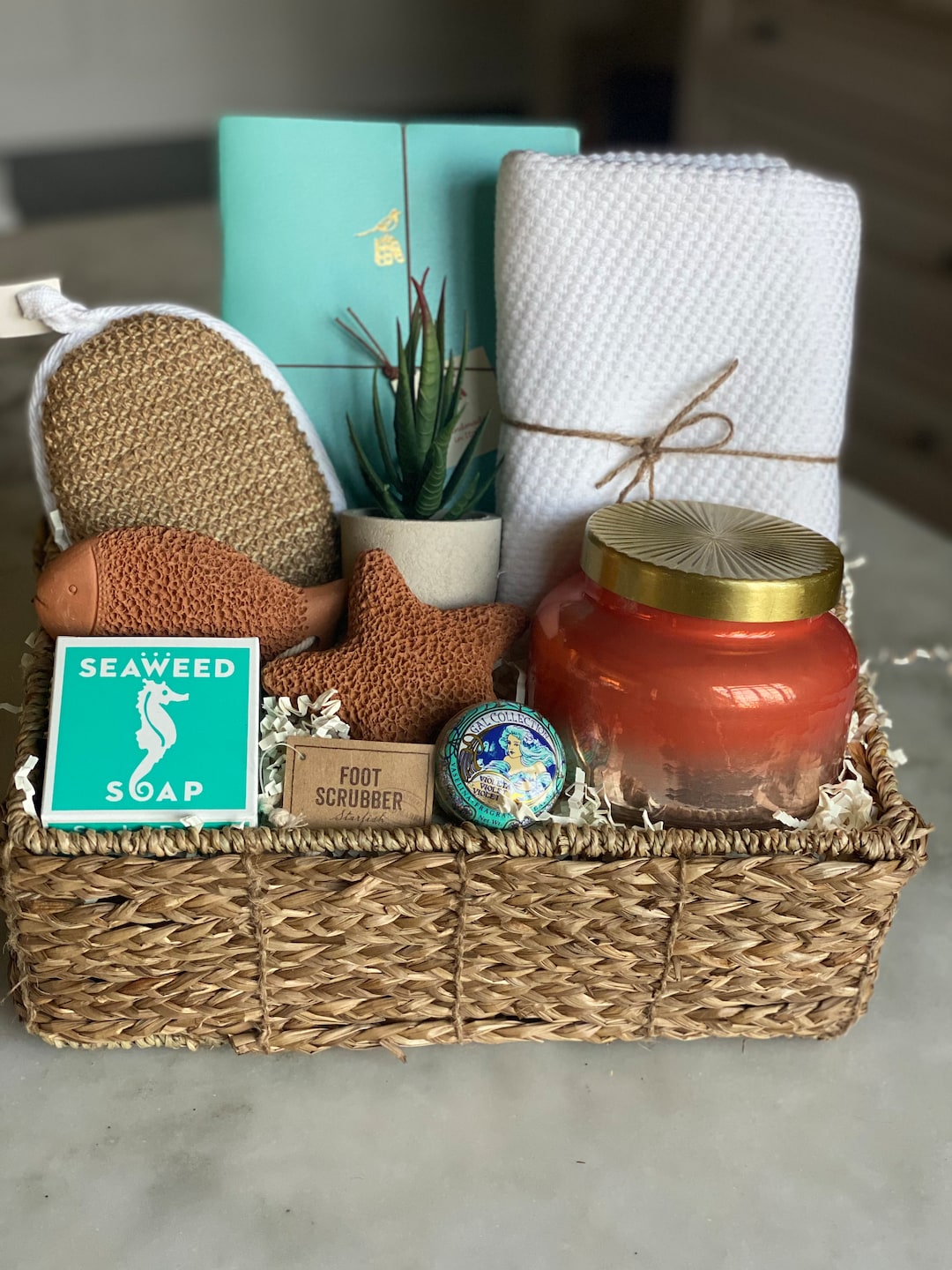 Gift Basket/get Well/pedicure/gift Basketsrecovery/health and Wellness ...