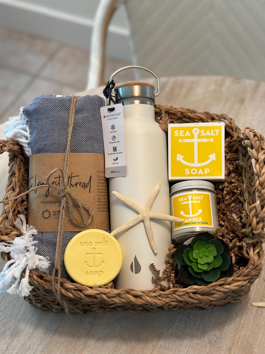 Beach/coastal/beach Themed Gift Baskets/vacay/corporate Gifts ...