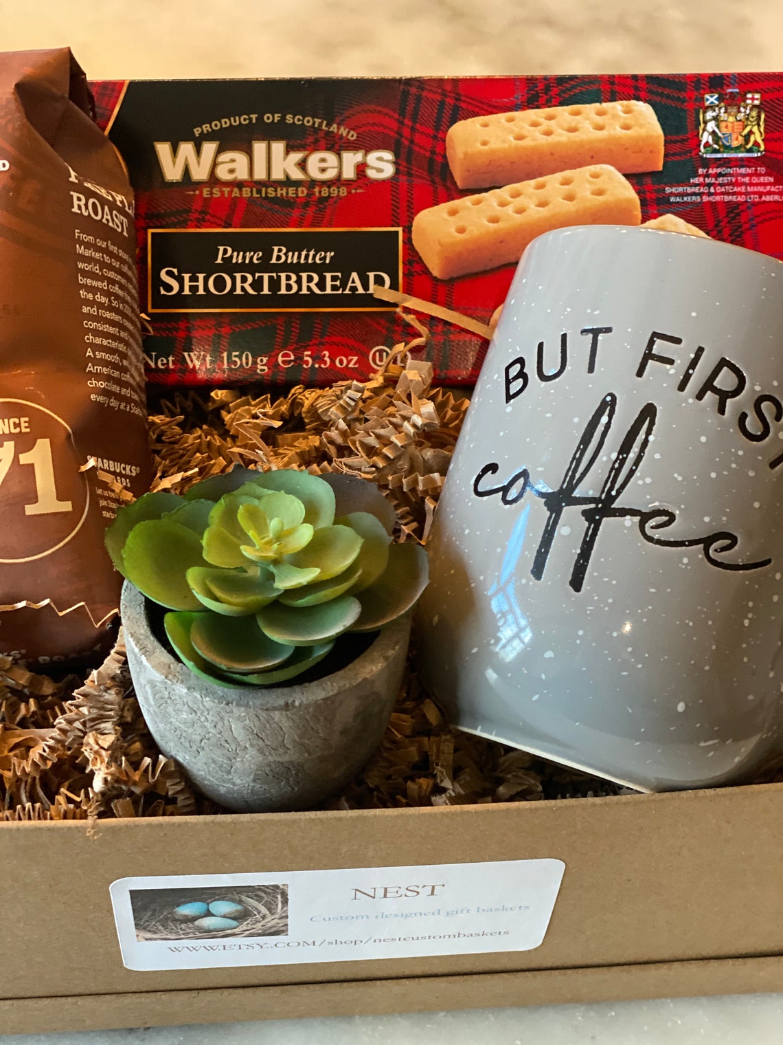 Coffee Gift Basket/coffee Lover Gift Box/coffee Gift | Etsy