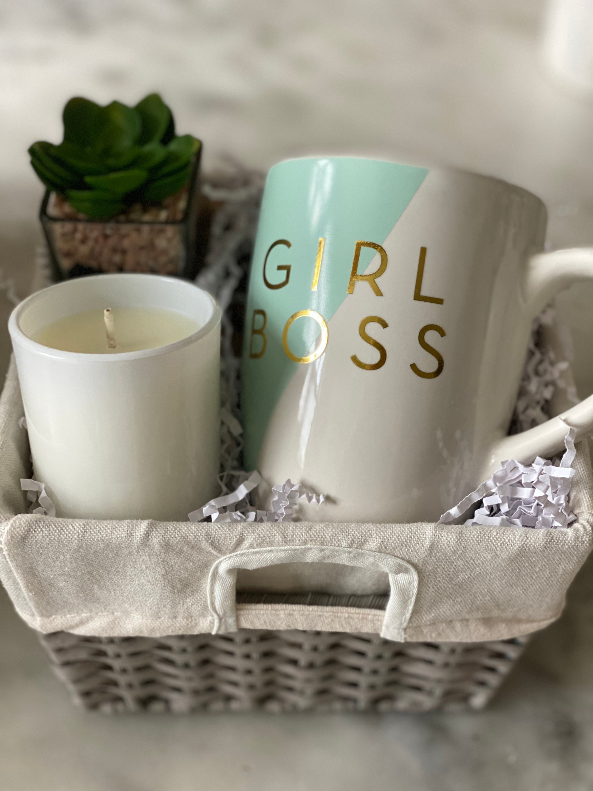 Girl boss/Female boss gifts /girl boss gift basket/ | Etsy