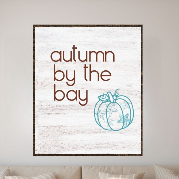Coastal Fall Decor - Etsy