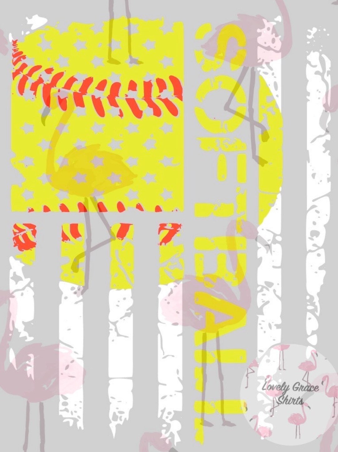 Softball Distressed Flag Digital File-svg-pdf-jpeg-silhouette - Etsy