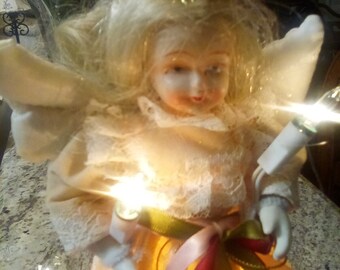 Lenox Tree Topper Angel - Etsy