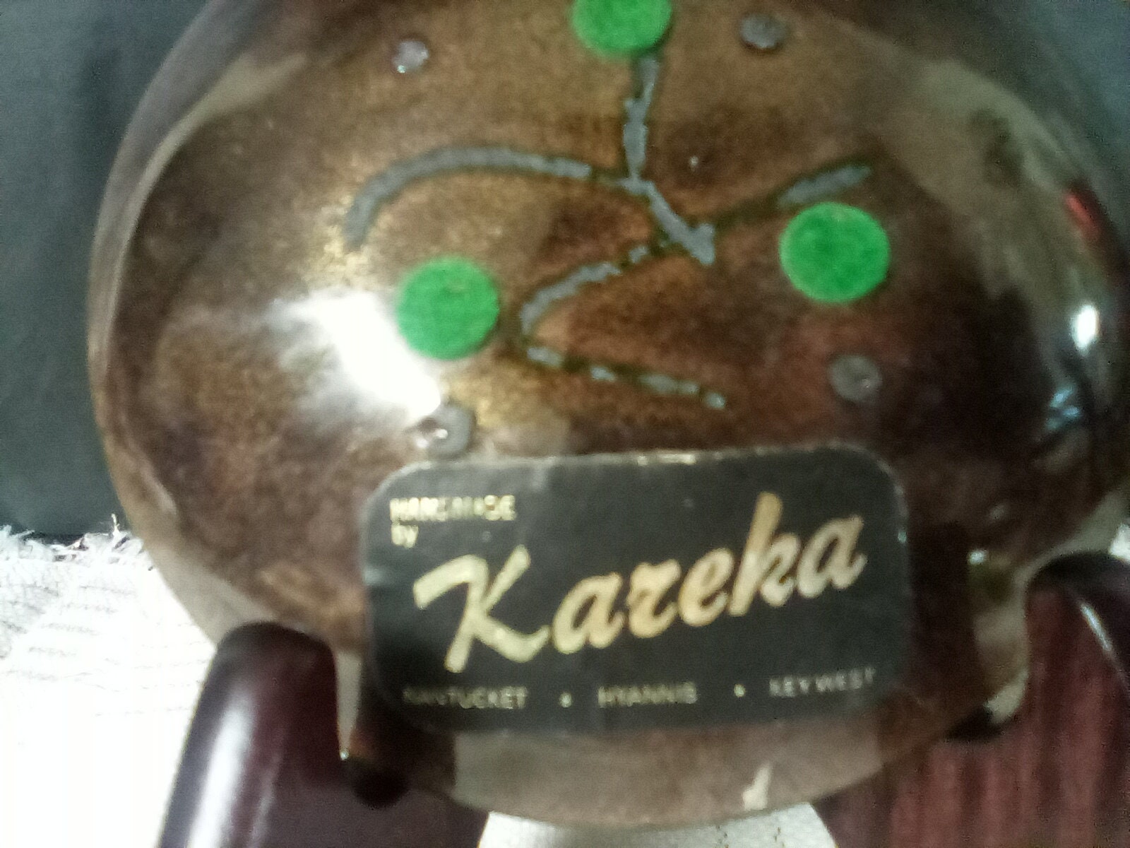 Kareka Copper Enameled Dish Vintage - Etsy