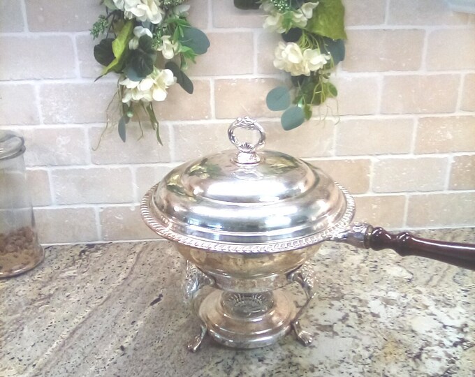 Sheridan Silver Plate Chafing Dish - Etsy