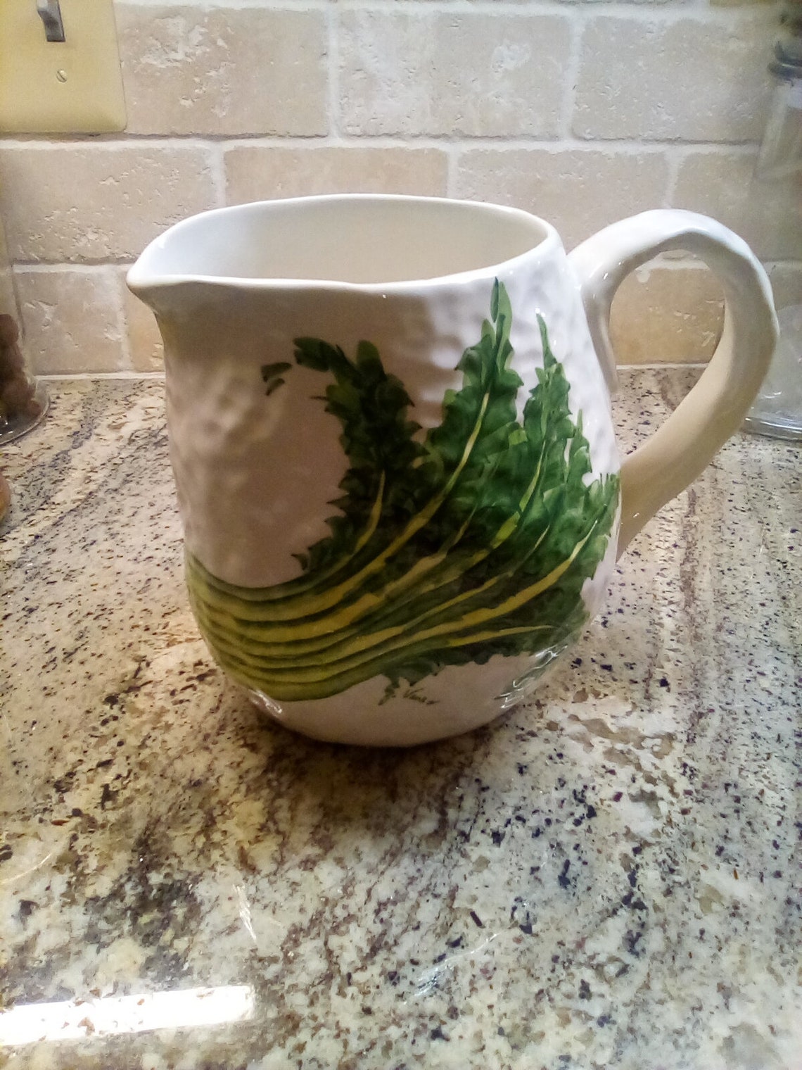 Ceramic Water Pitcher by Ancora Made in Italy Gorgeous - Etsy