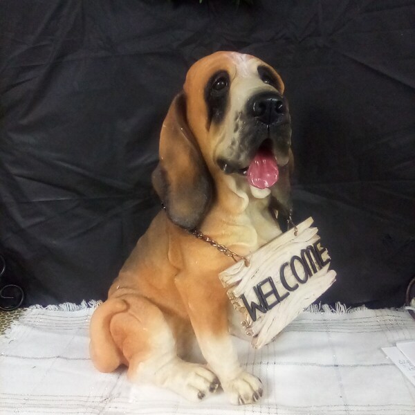 Basset Hound Welcome Sign - Etsy