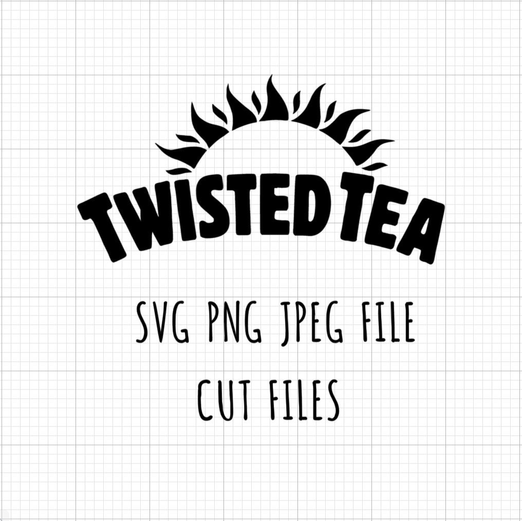 Twisted Tea Logo SVG Twisted Tea PNG Twisted Tea Cricut | Etsy