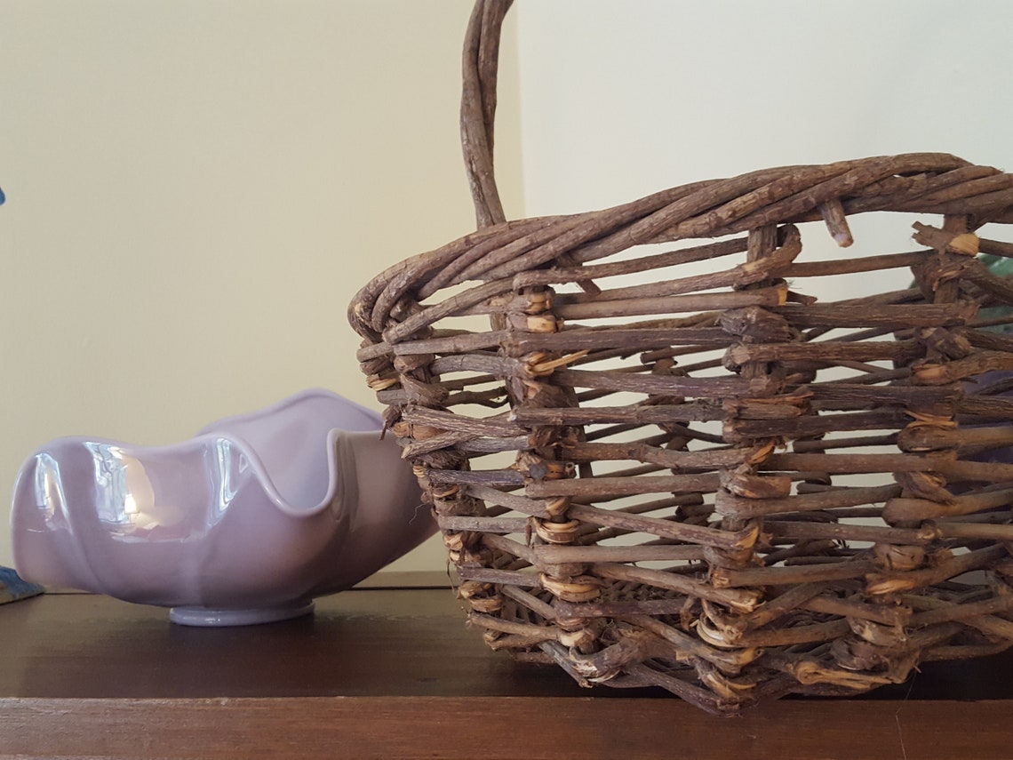 Handwoven Open Weave Grapevine Basket: 20% Off. Medium-large Size ...