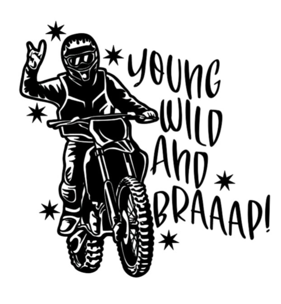 Young Wild and Braaap PNG - Etsy