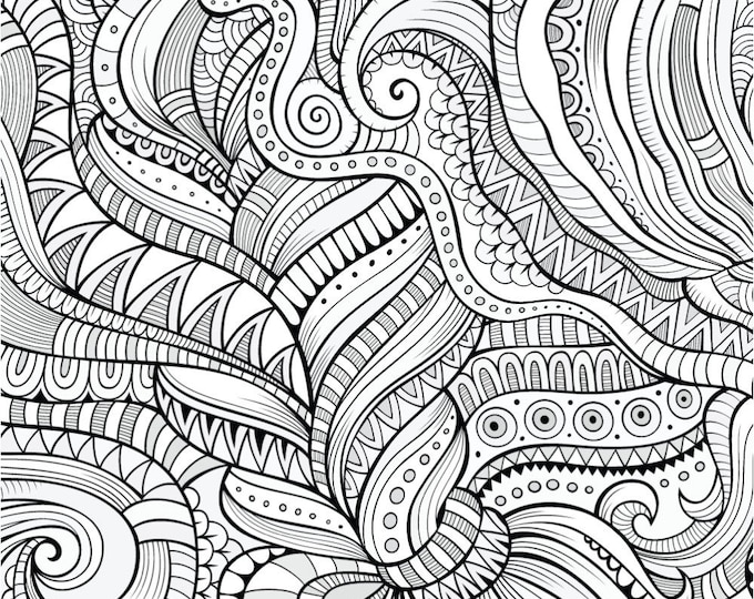 24 X 36 Large Coloring Poster Library - Etsy