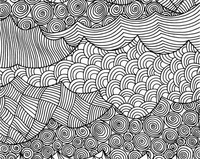24 X 36 Large Coloring Poster Library - Etsy