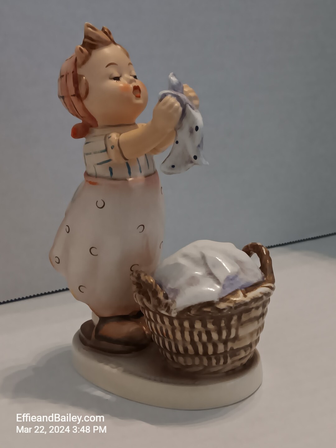 Hummel RARE wash Day, 321, TMK-4, Height 5 3/4 Inches, Stamp 1957 ...