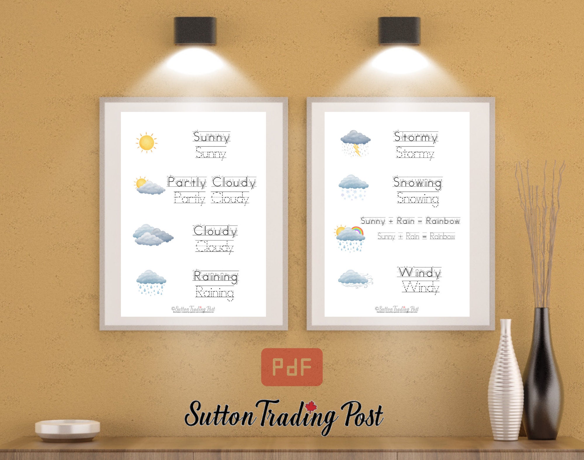 Learn Your Weather Bundle "pre-k - Grade 1" DIGITAL DOWNLOAD! - Etsy