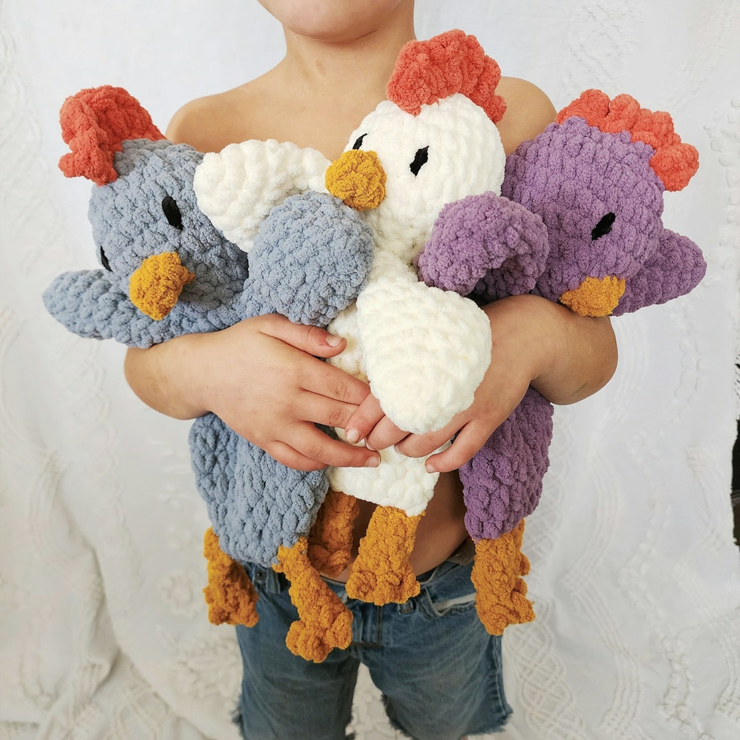 Made to Order Henry & Henrietta Chicken Snuggler | Customizable | Lovey ...