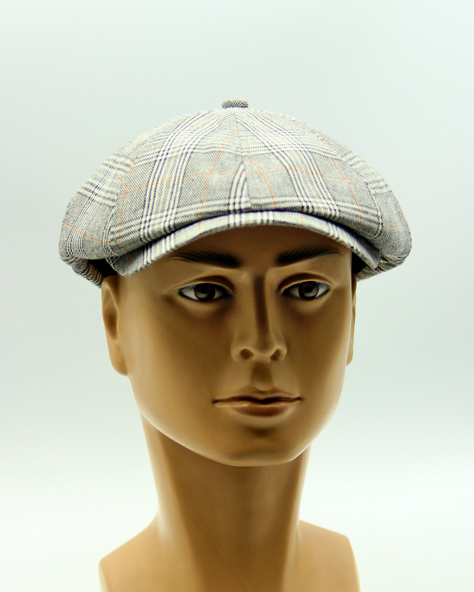 Summer caps mens grey. | Etsy