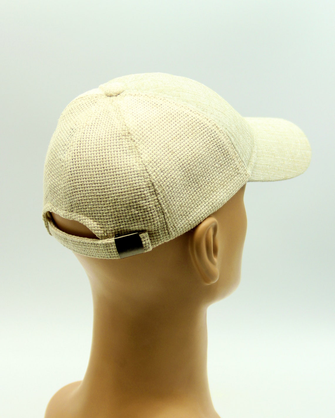 Men's Linen Baseball Summer Cap - Etsy