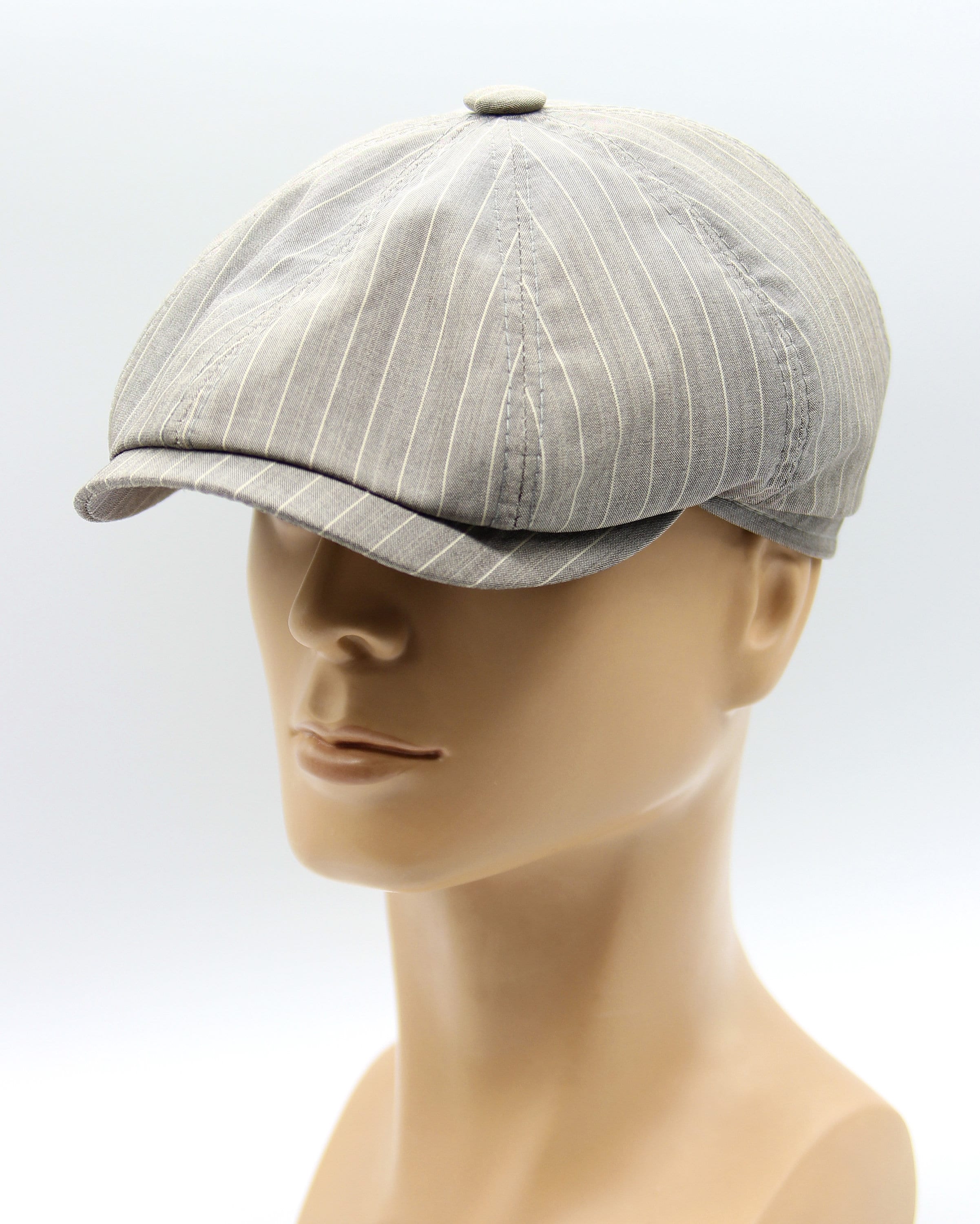 Newsboy Cap Men's Summer Cotton Trendy Hat - Etsy