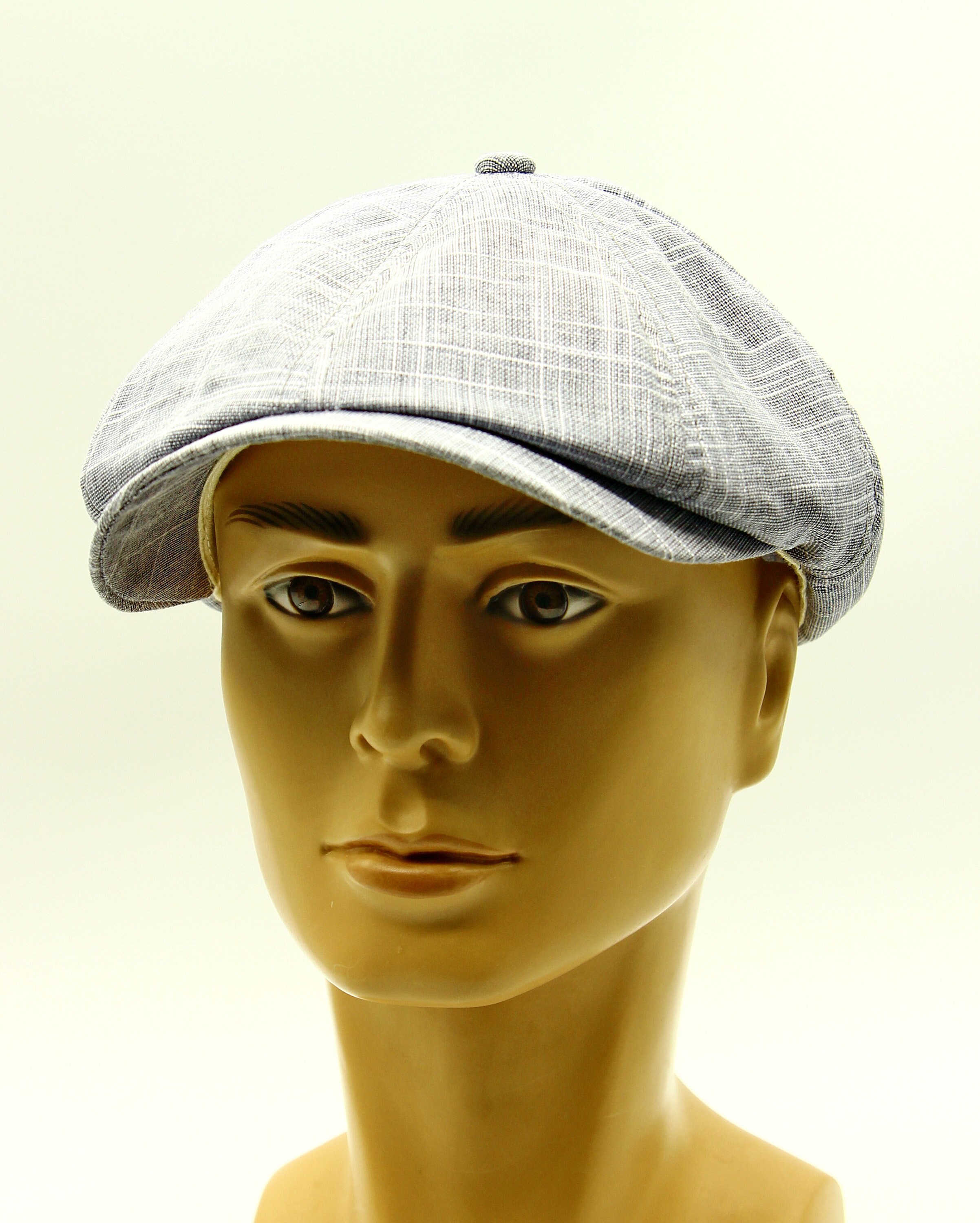 Newsboy Cap Blue for Summer - Etsy