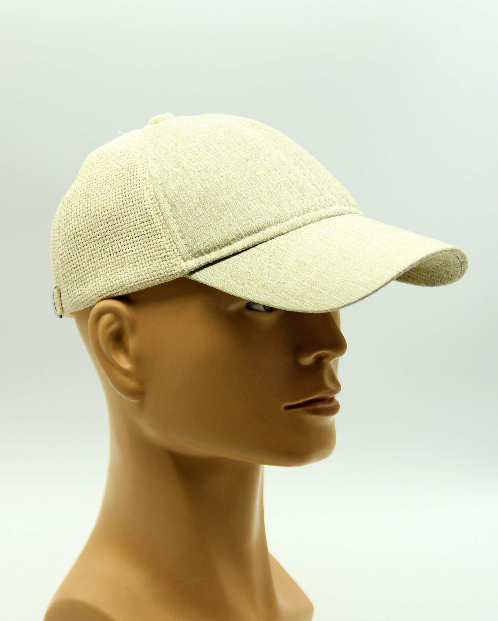 Men's Linen Baseball Summer Cap - Etsy