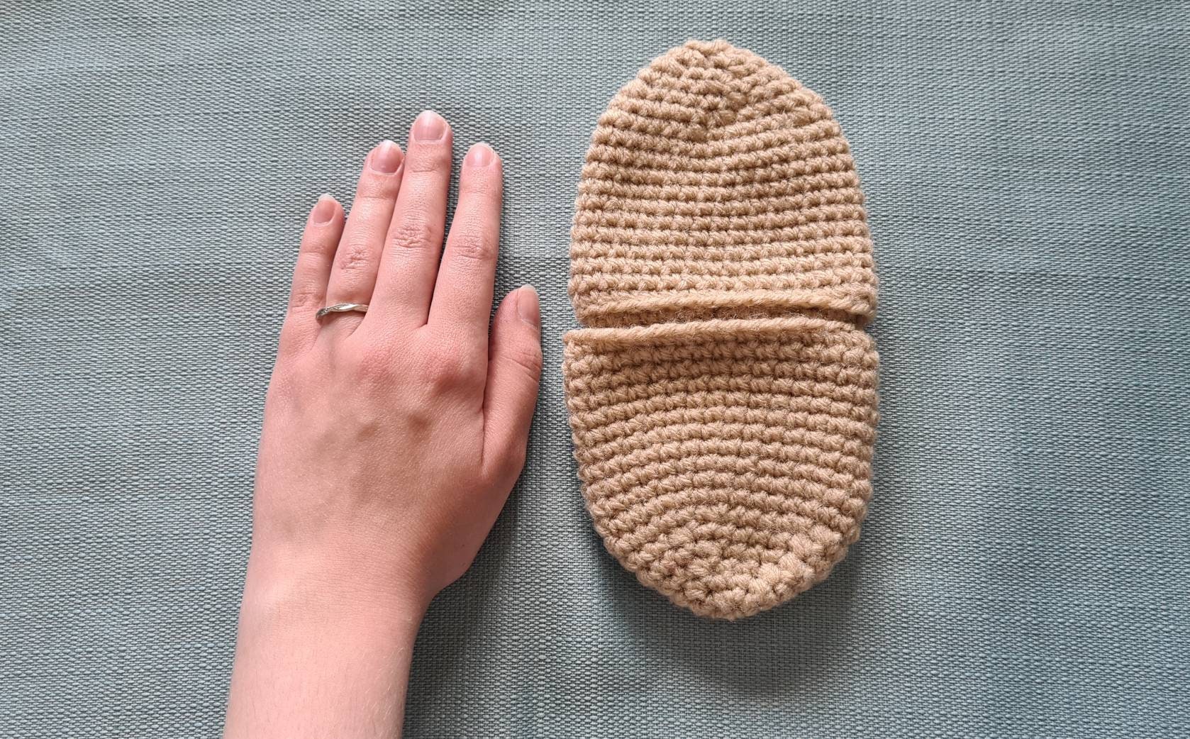 Oven Mitt Crochet Housewarming Gift Farmhouse Rustic Crochet Half Mitt ...