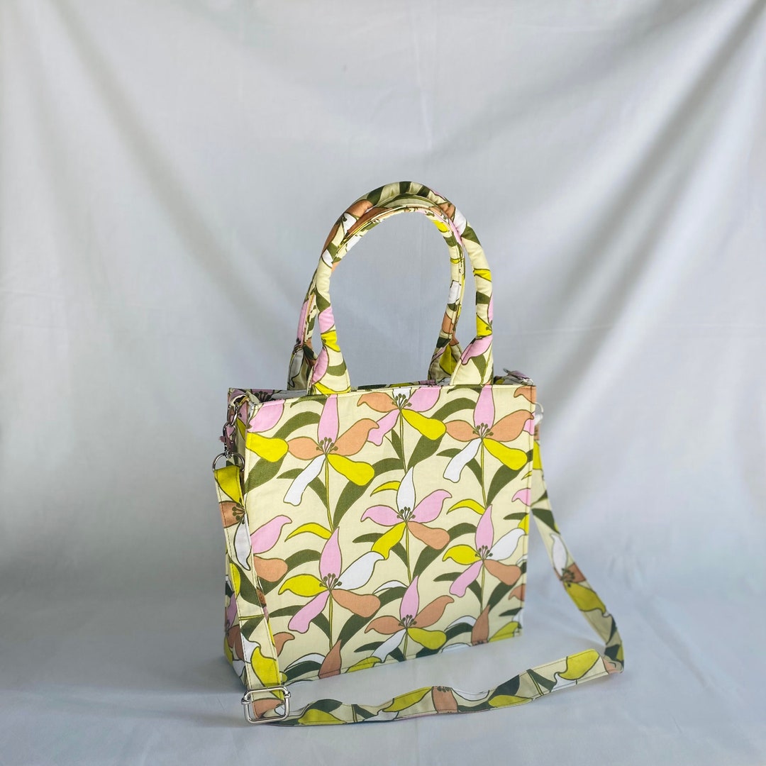 Lilo Mini Tote Bag, Tote Bag With Pockets, Small Tote Bag, Handmade ...