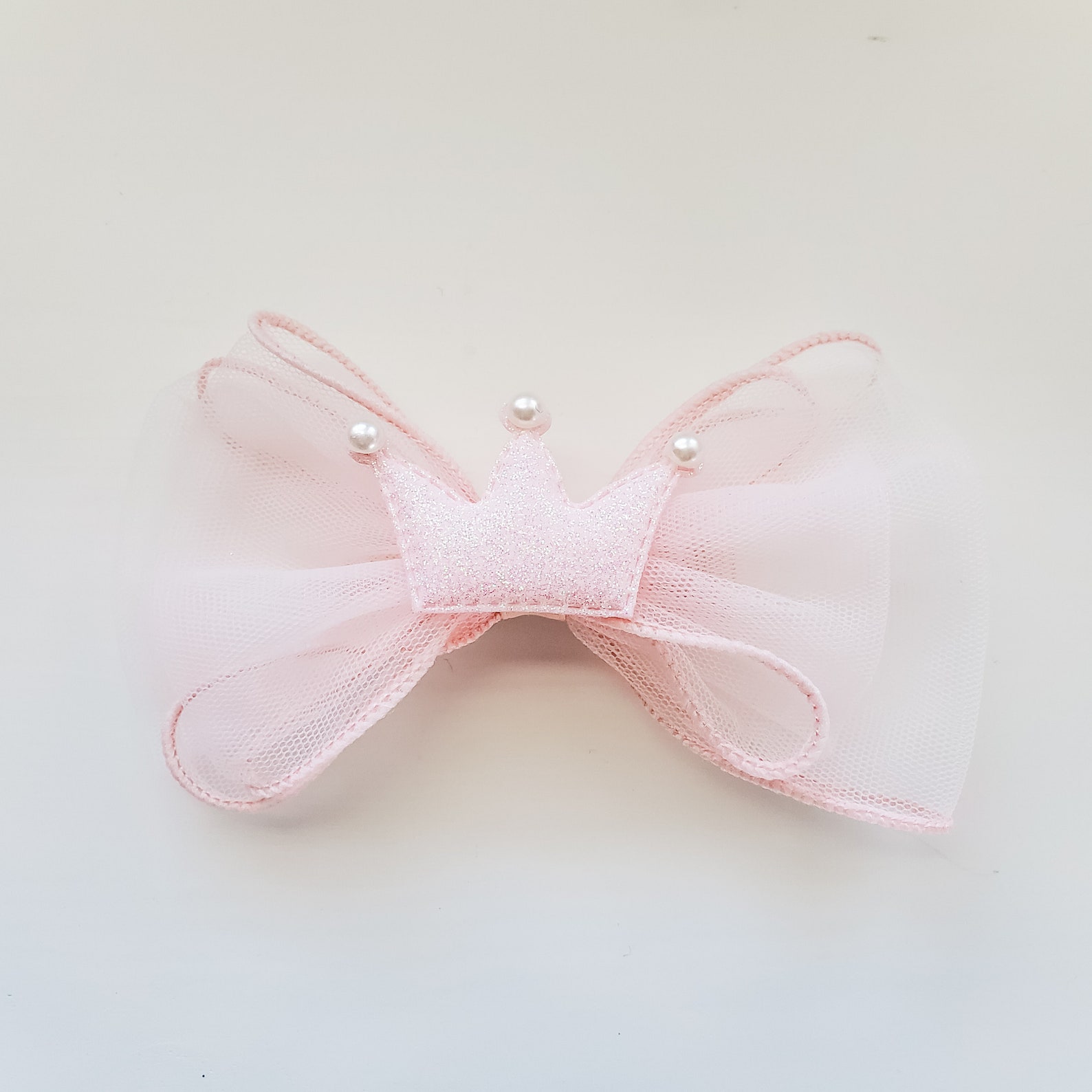 Glitter Crown Hair Clip - Etsy