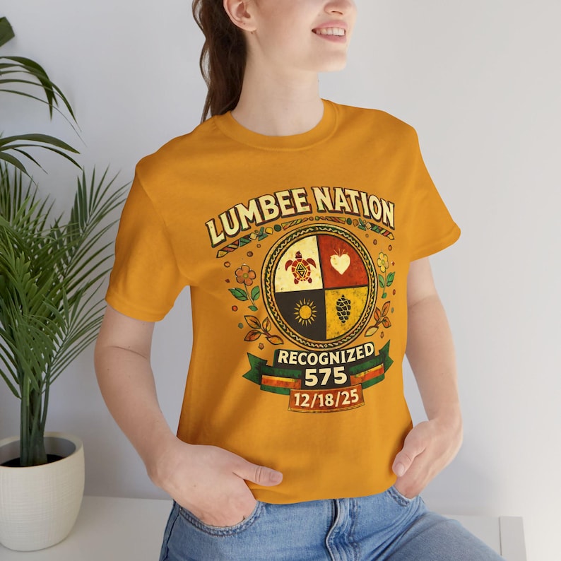 Lumbee Owned | Lumbee Tribe Federal Recognition Commemorative T-shirt ...