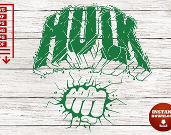 Hulk Smash Svg | Etsy
