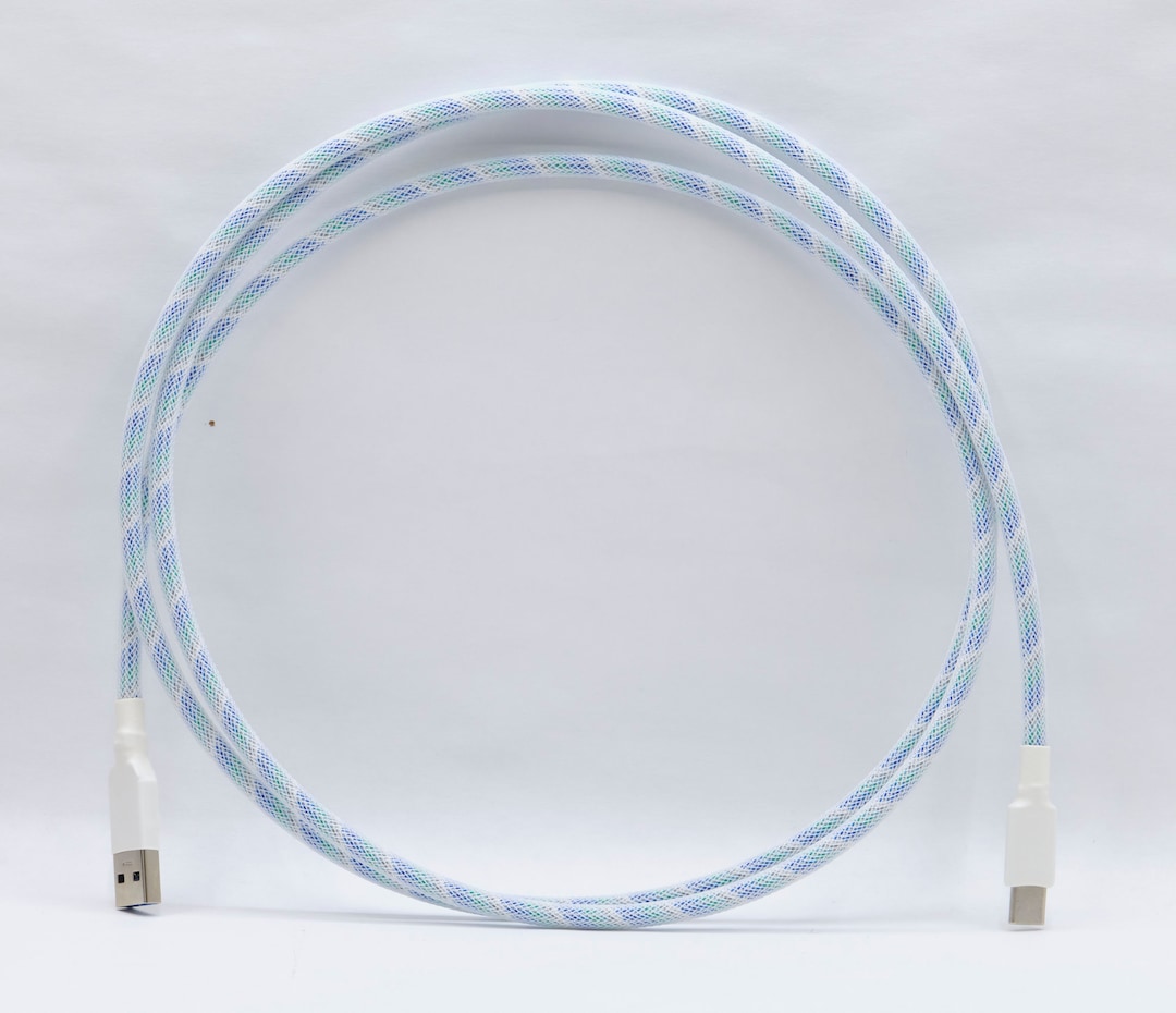 Mechanical Keyboard Straight Cable Handmade Custom - Etsy