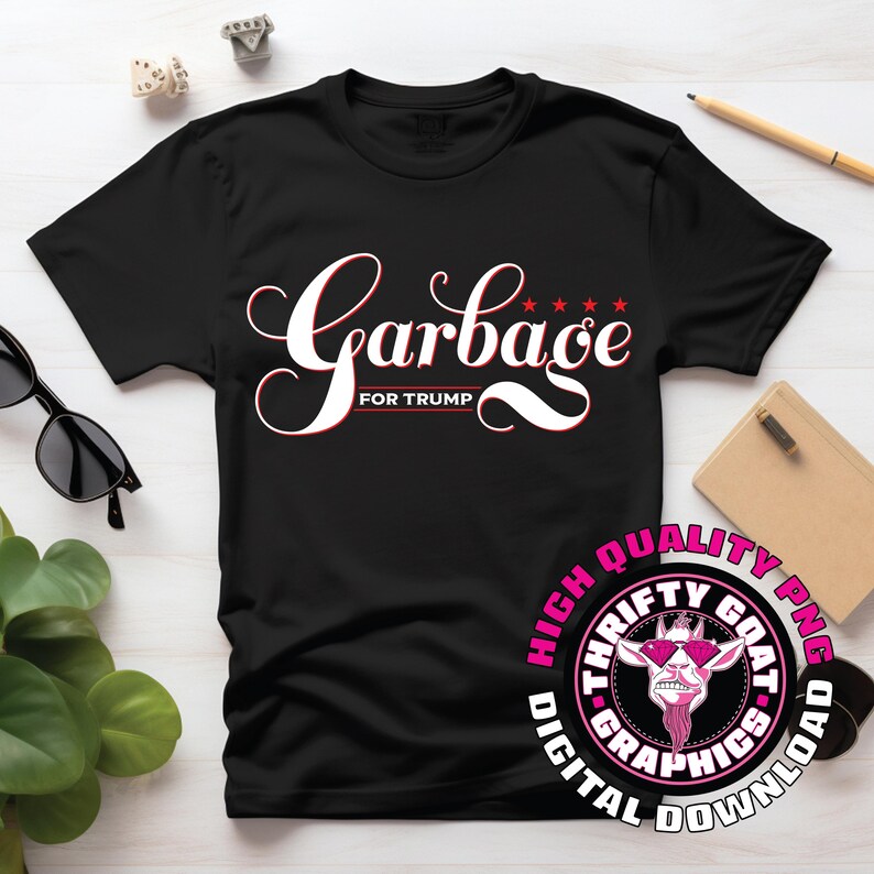 Garbage for Trump PNG: Election Day Digital Download - Etsy