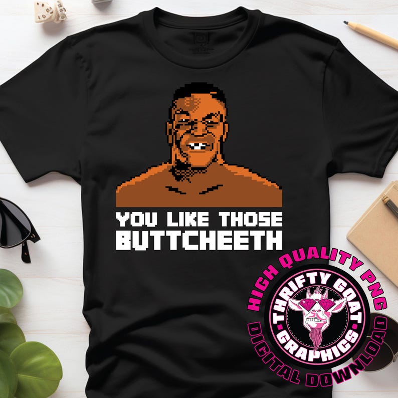 Funny Mike Tyson Butt Png, Pixelated Mike Tyson Png, Mike Tyson Butt ...