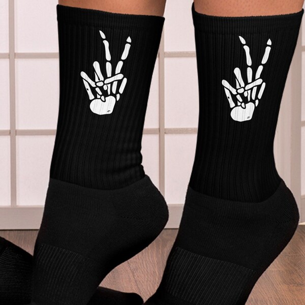 Peace Sign Socks - Etsy